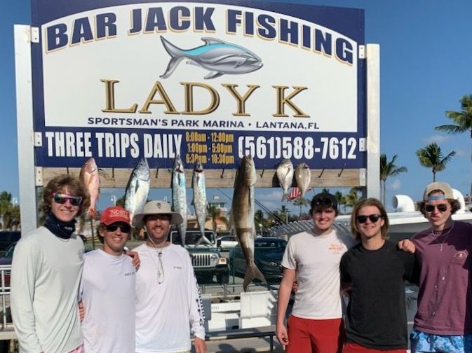Great Weather and a Bite - Bar Jack Fishing
